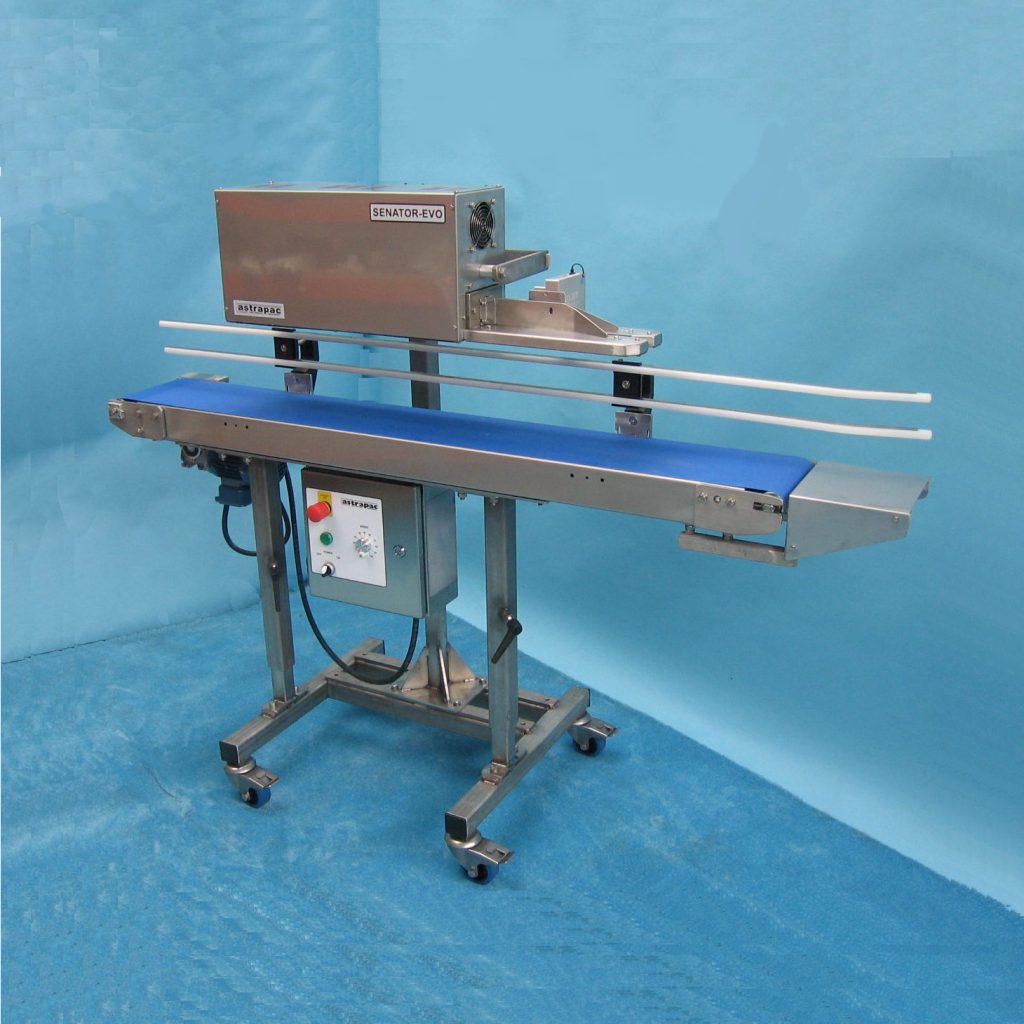 Senator Rotary Heat Sealing Machines for Conveyor Packing Line